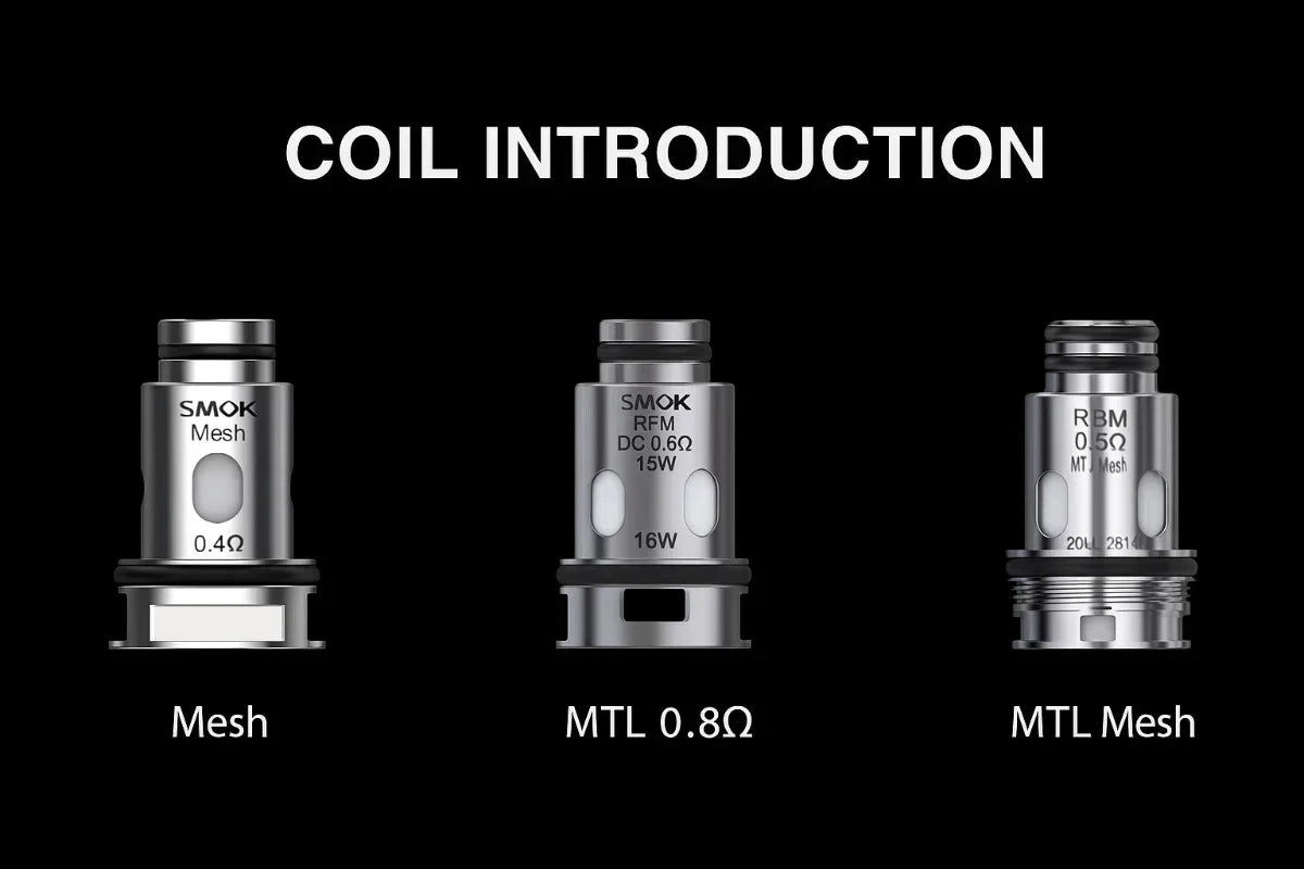 SMOK RPM Pod Kit Coil Guide | Mesh vs MTL Explained